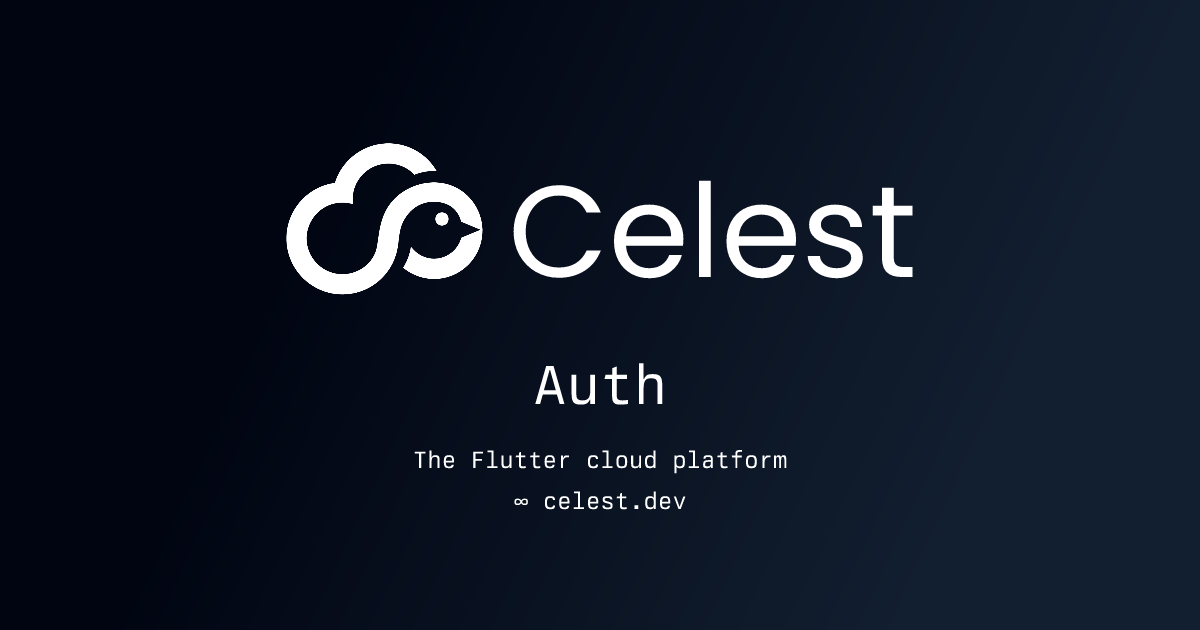Auth | Celest Auth | Celest